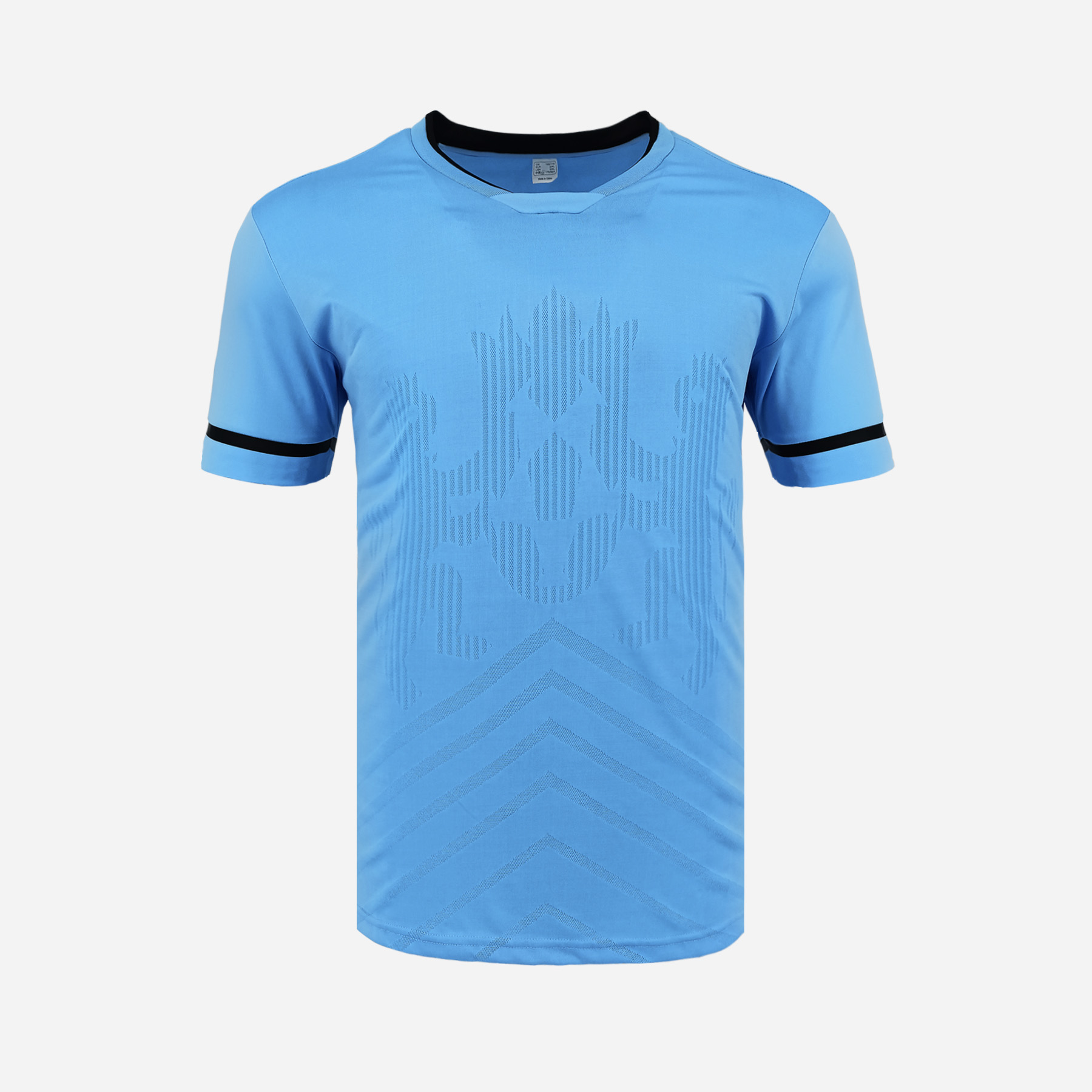 Personalize Men Soccer Jersey VI – Light Blue – CasualSelect