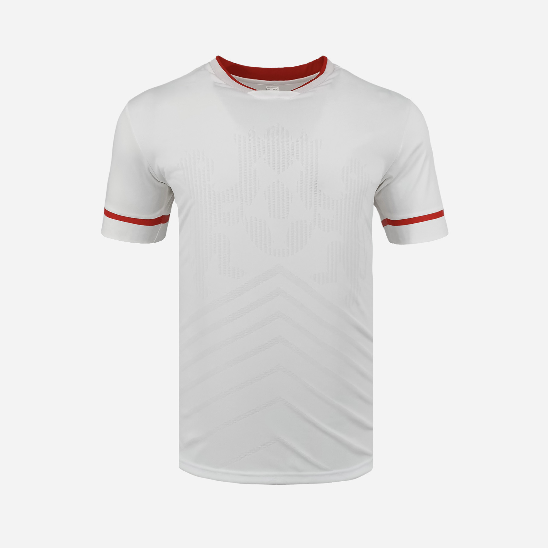 Personalize Men Soccer Jersey VI – White – CasualSelect
