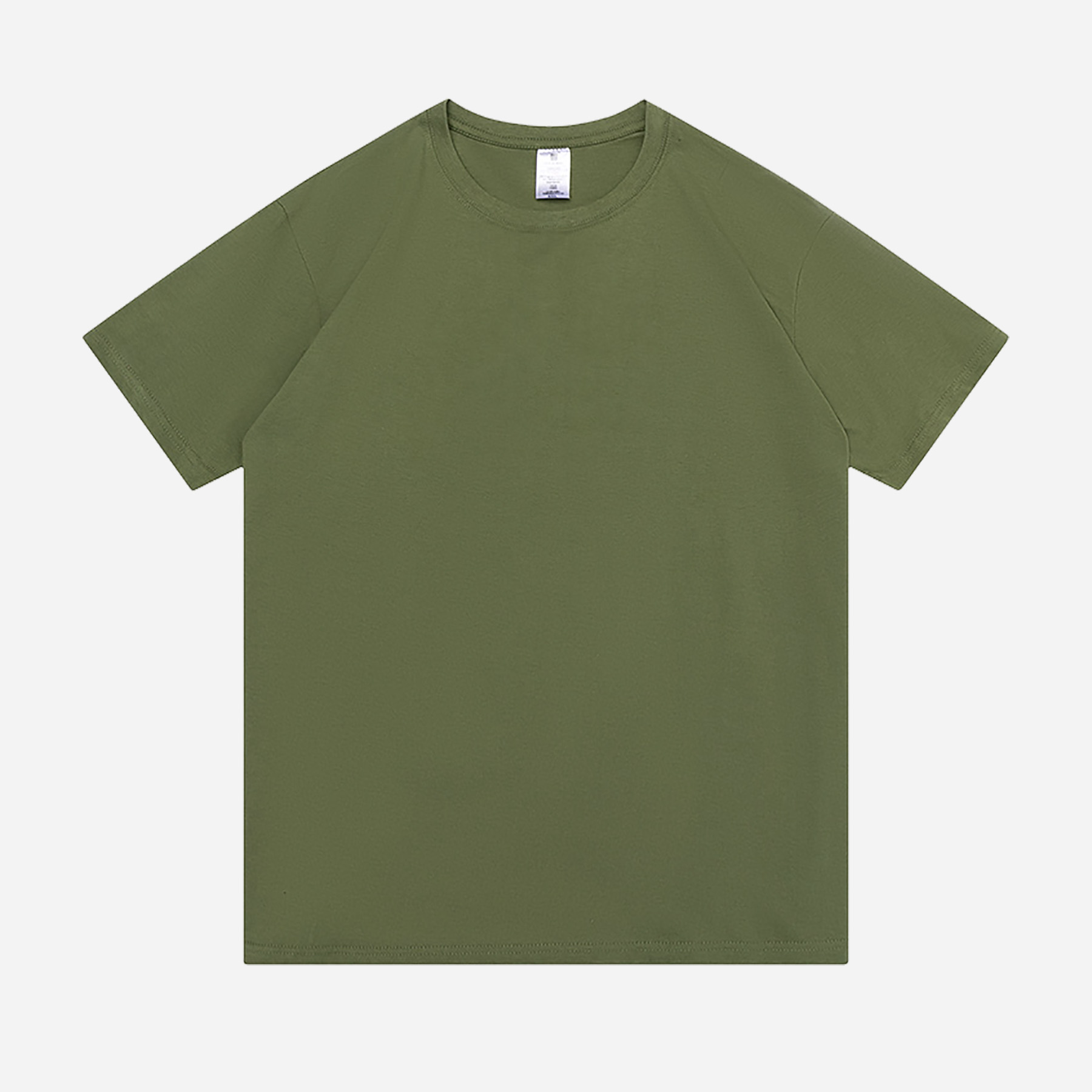Cotton Men T-Shirt II – Army Green – CasualSelect